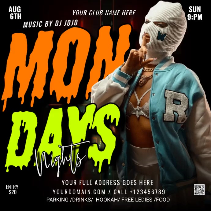 Copy of MONDAY NIGHT | PosterMyWall