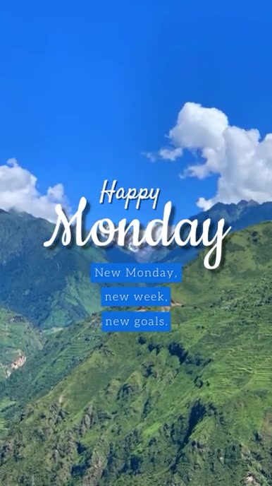 monday quote Template | PosterMyWall