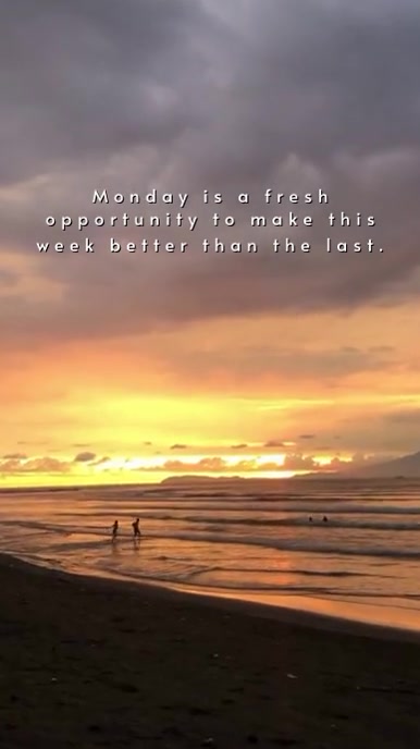 monday quote Template | PosterMyWall