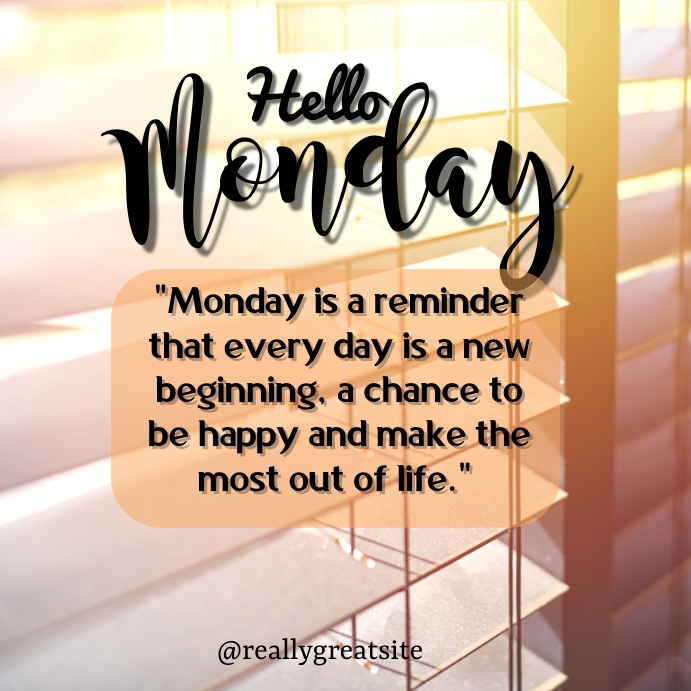 Monday Is Back Quotes