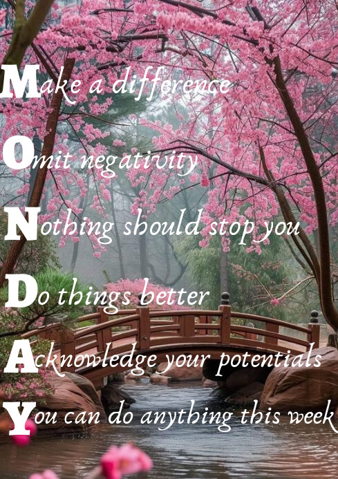 Monday quotes Template | PosterMyWall