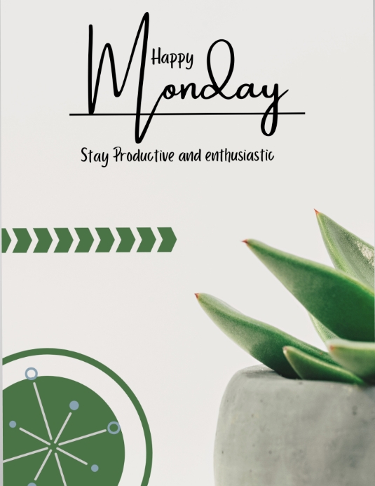 Monday. Template | PosterMyWall