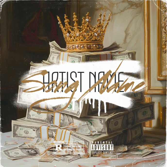 Money Album Cover Обложка Альбома Template | PosterMyWall
