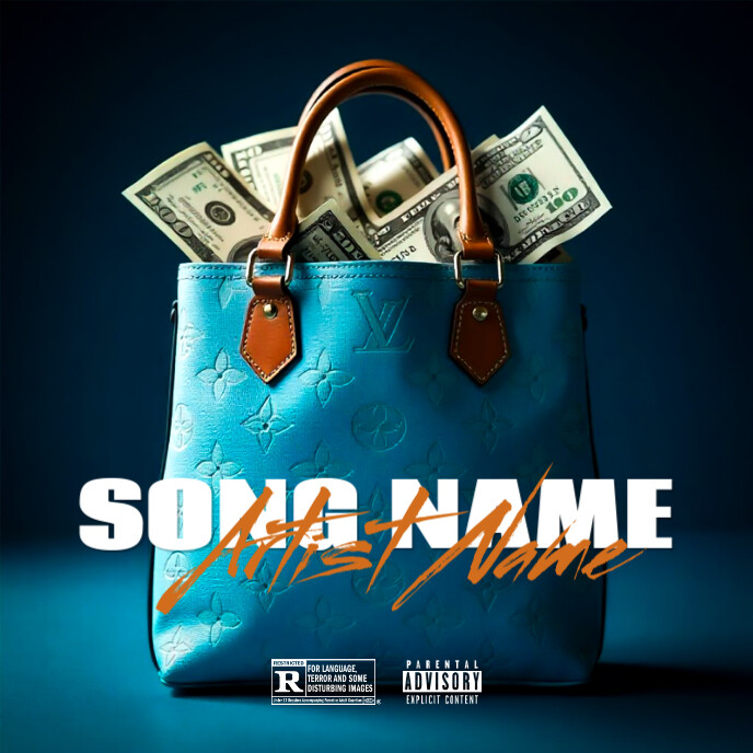 Money Album Cover Обложка Альбома Template | PosterMyWall