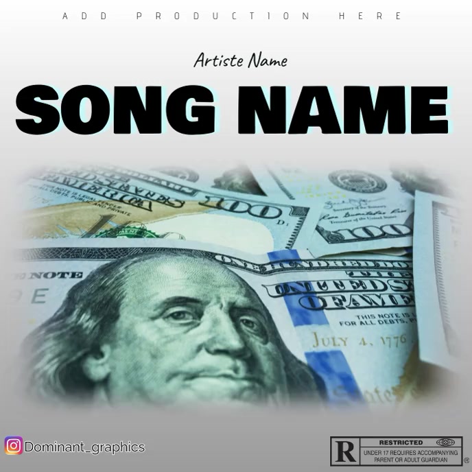 Money Album Cover Template | PosterMyWall