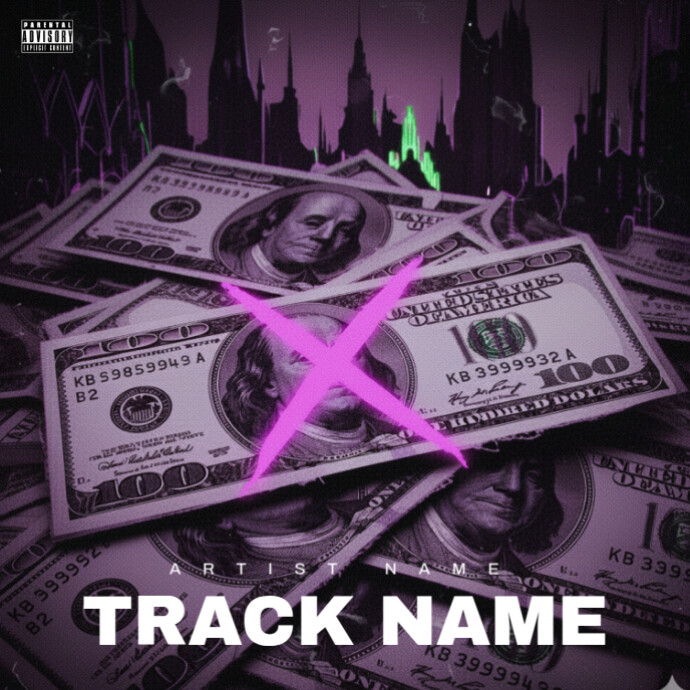 Money album cover Template | PosterMyWall