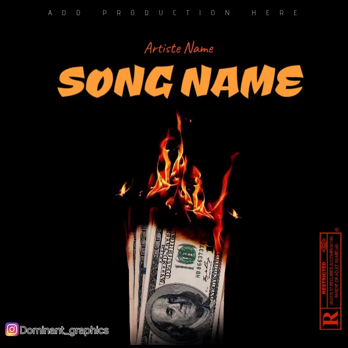 Money Album Cover Template | PosterMyWall