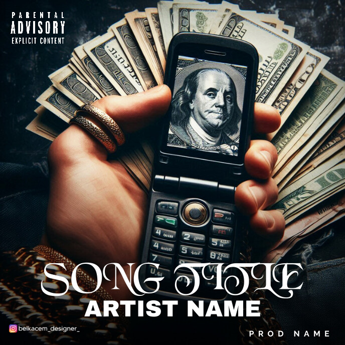 Plantilla de Money Album Cover | PosterMyWall