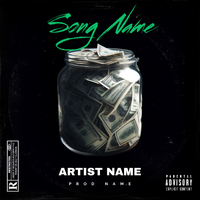 Money Album Cover Template | PosterMyWall