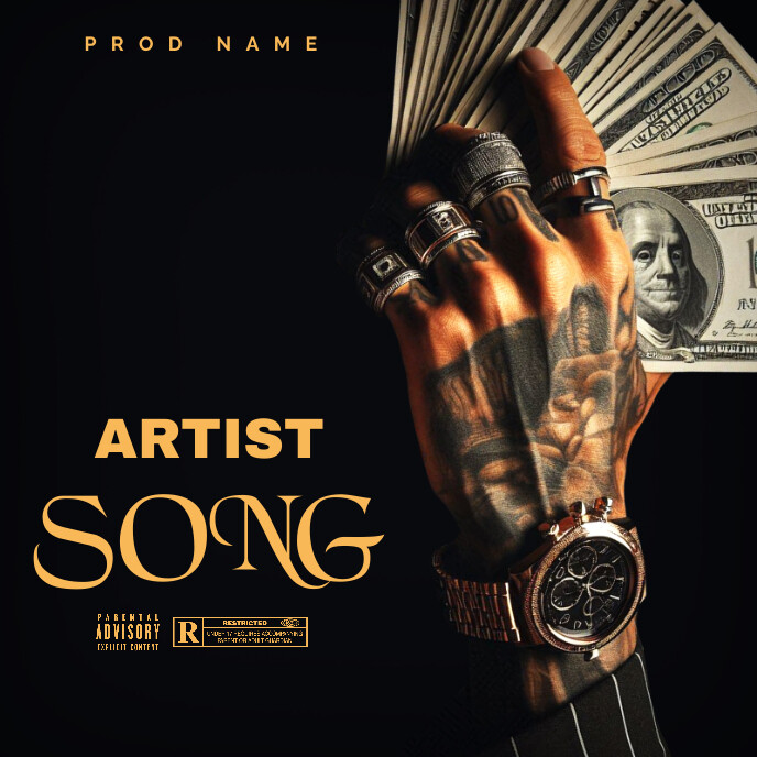 Money Album Cover Template | PosterMyWall