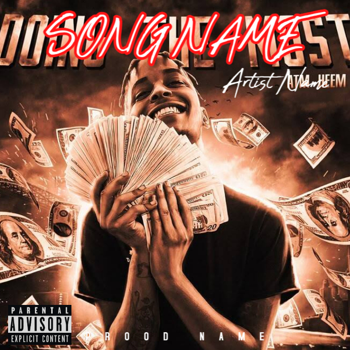 money album cover Template | PosterMyWall