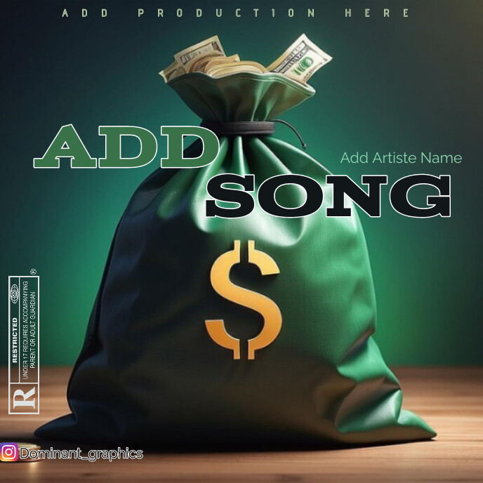 Money Album Cover Template | PosterMyWall