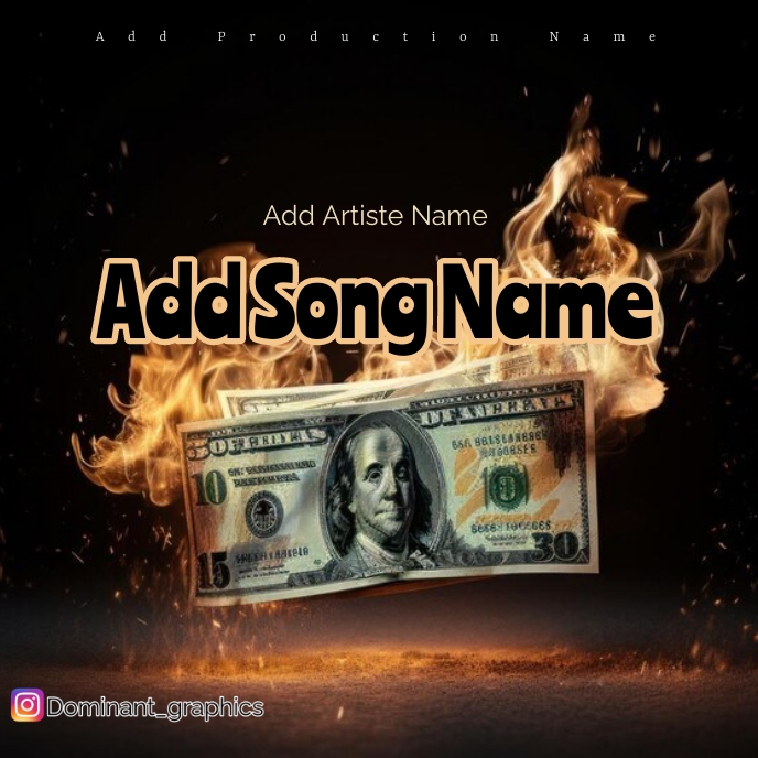 Money Album Cover Template | PosterMyWall