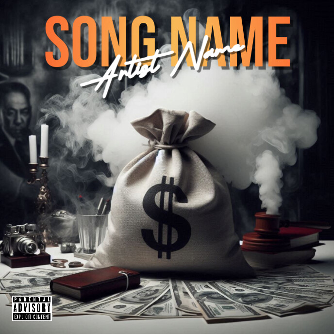 Money bag album cover Template | PosterMyWall
