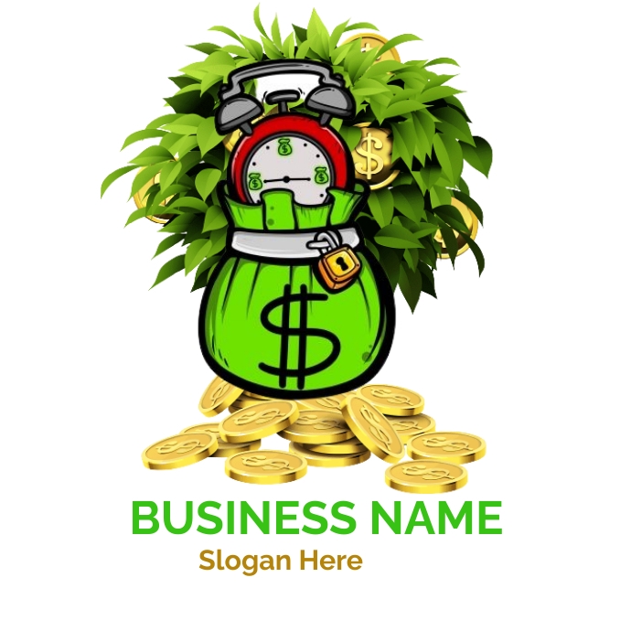 money clock logo Template | PosterMyWall