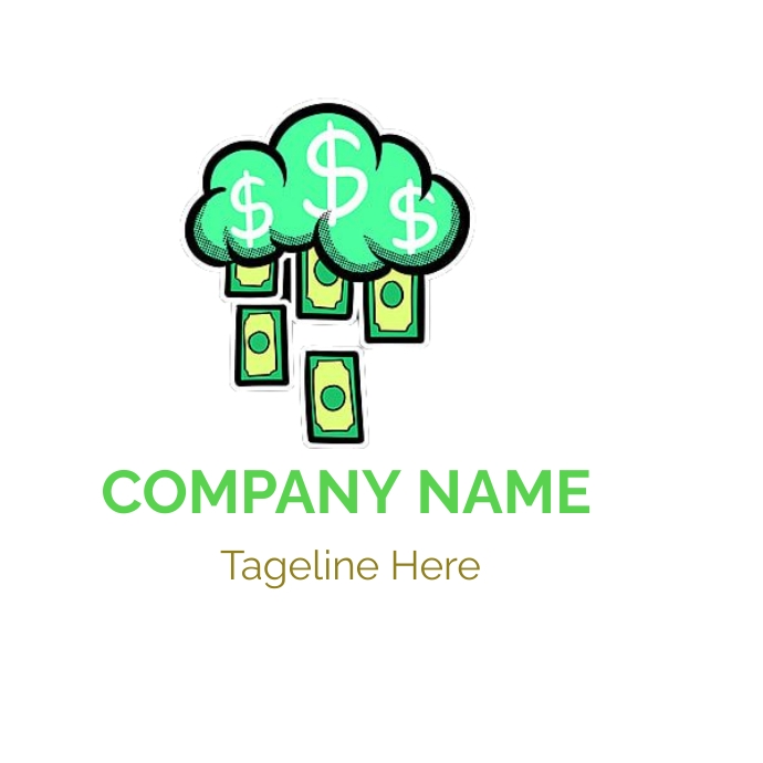 Copy of money cloud logo | PosterMyWall