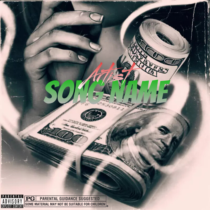 money Cover Album music art trap mixtape rap Template | PosterMyWall