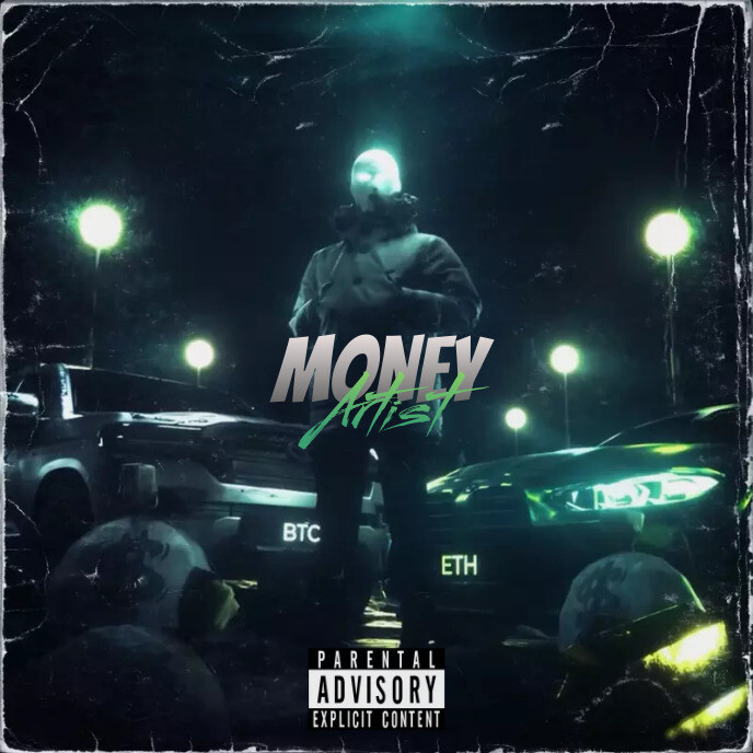 Copy of money Cover Album music art trap mixtape rap | PosterMyWall