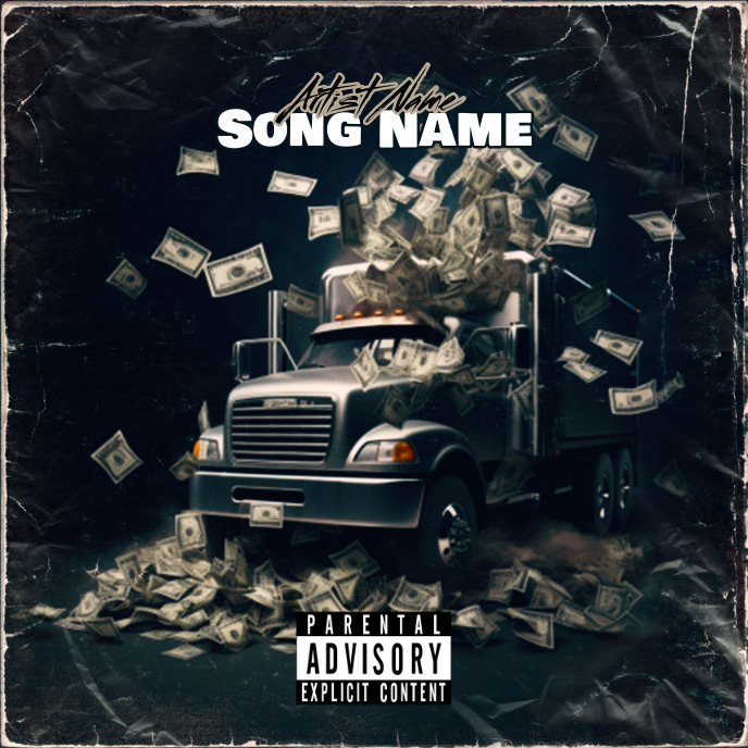 money Cover Album music art trap mixtape rap Template | PosterMyWall