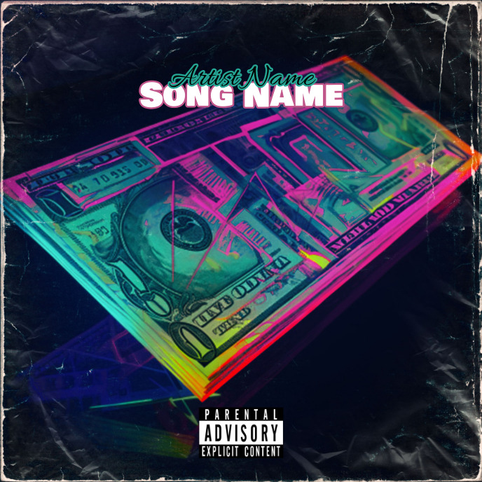 money Cover Album music art trap mixtape rap Template | PosterMyWall