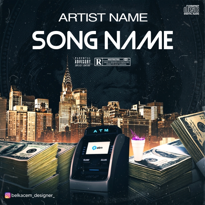 Copy of money cover art by belkacem designer | PosterMyWall