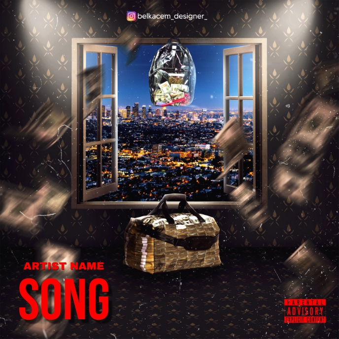 Copy of money cover art | PosterMyWall