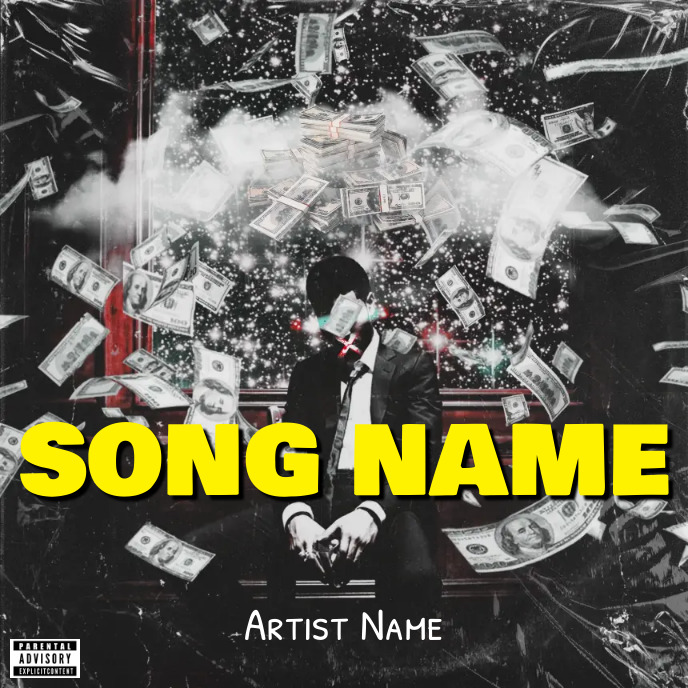 Copy of money Cover music Album art trap mixtape rap | PosterMyWall