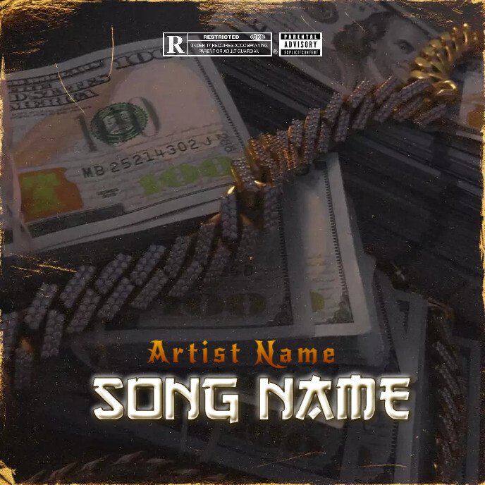 money Cover music Album art trap mixtape rap | PosterMyWall