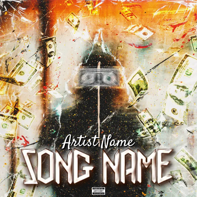 money Cover music Album art trap mixtape rap | PosterMyWall