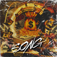 money Cover music Album art trap mixtape rap Template | PosterMyWall