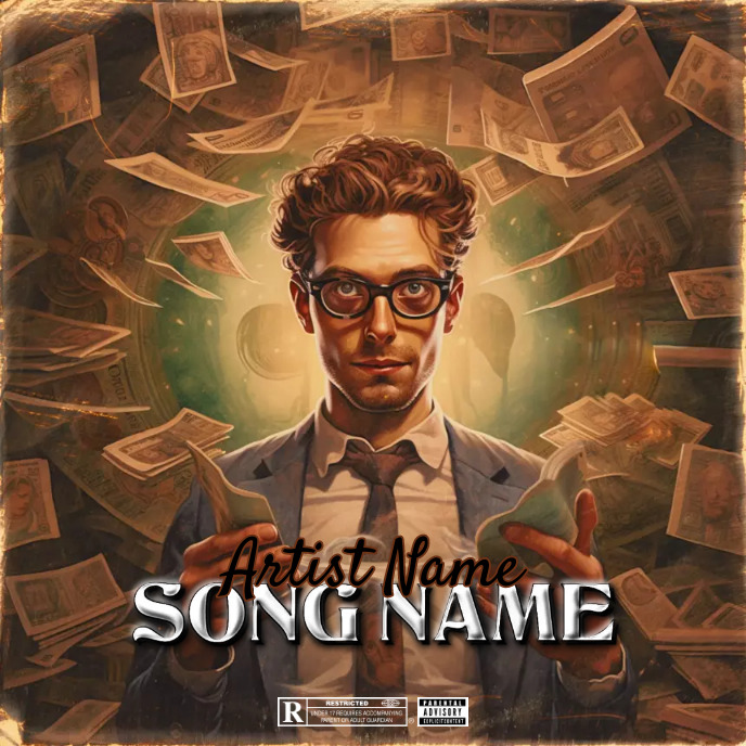 money Cover music Album art trap mixtape rap | PosterMyWall