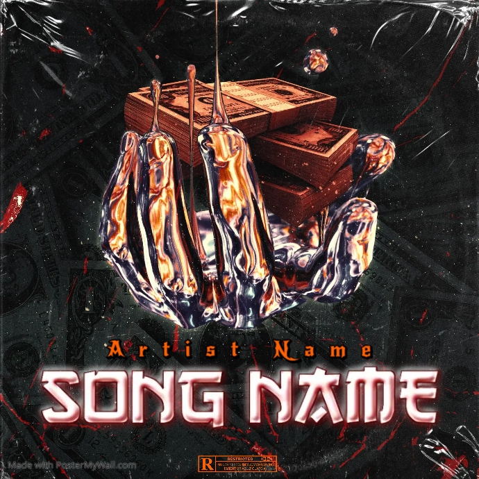 money Cover music Album art trap mixtape rap | PosterMyWall