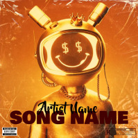 money Cover music Album art trap mixtape rap Template | PosterMyWall