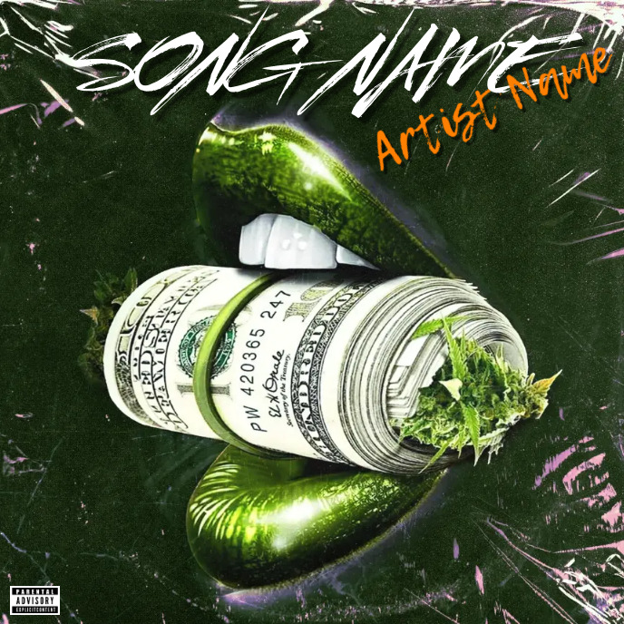 money Cover music Album art trap mixtape rap Template | PosterMyWall
