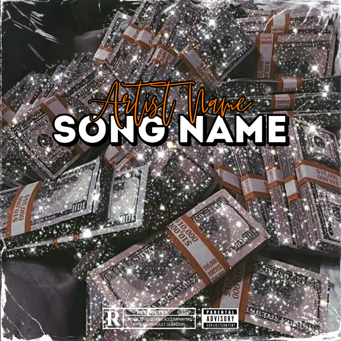 Copy of money Cover music Album art trap mixtape rap | PosterMyWall