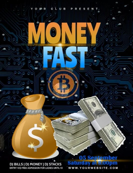 Copy of MONEY FAST Flyer Template | PosterMyWall