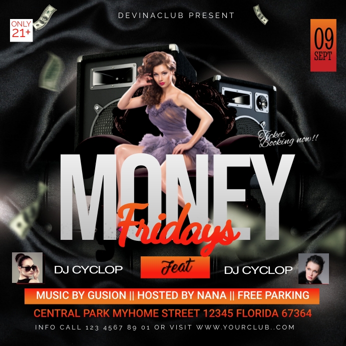 Copy of Money Fridays | PosterMyWall