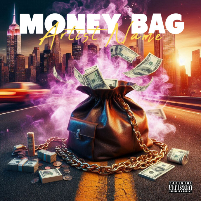 Copy of Money Mixtape Album Cover Album Cover | PosterMyWall