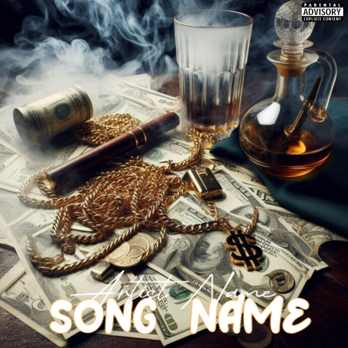 Money Mixtape Album Cover Album Cover Template | PosterMyWall