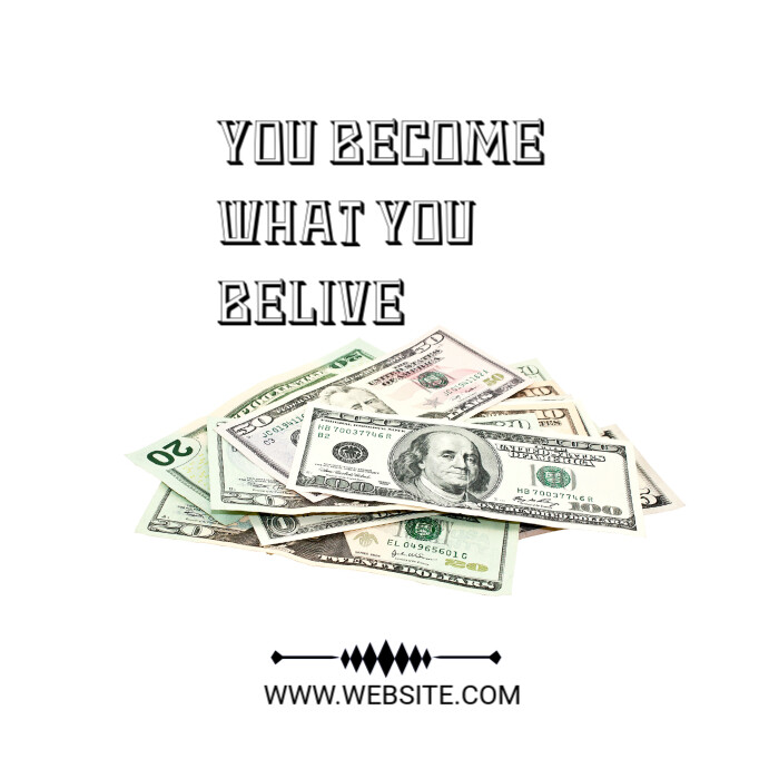 Plantilla de Money motivation | PosterMyWall