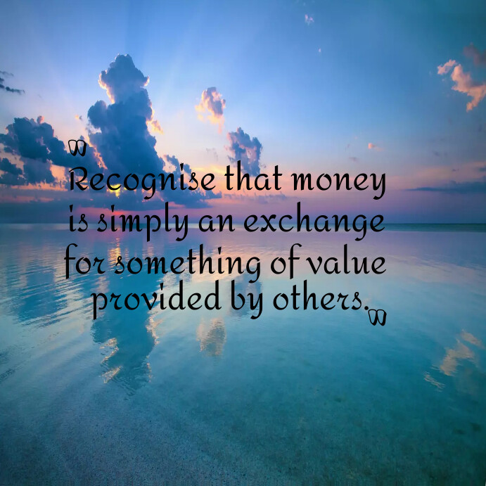 Money recognition quote Template | PosterMyWall