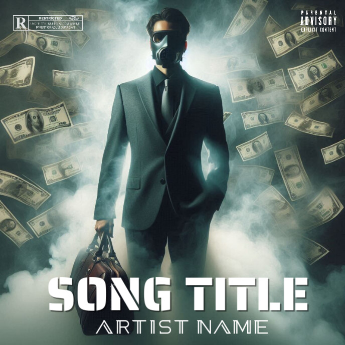 Money Song Mixtape Album Cover Art Album Cover Templat | PosterMyWall