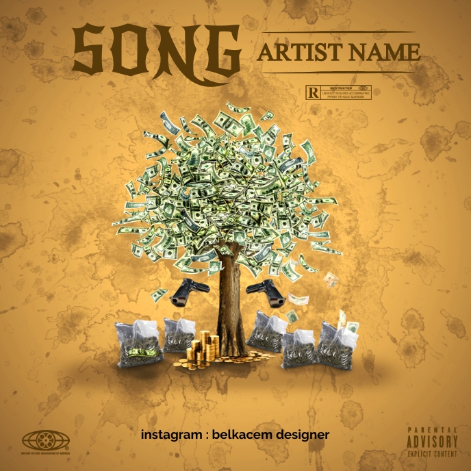 money tree cover artwork Template | PosterMyWall