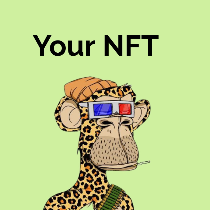 Plantilla de De Diseño Nft de Moneda de Mono de | PosterMyWall