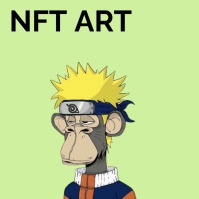 Monkey nft logo design Template | PosterMyWall