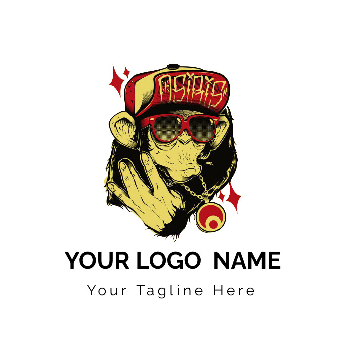 monky logo Template | PosterMyWall