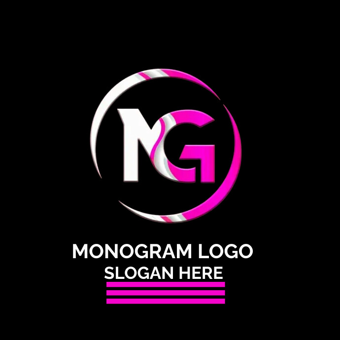 MONOGRAM LOGO Template | PosterMyWall