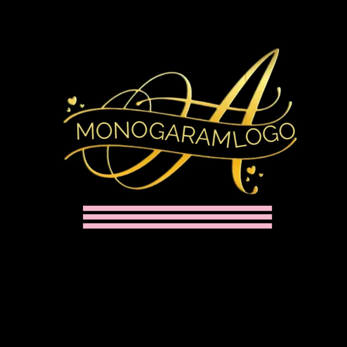 monogram logo Template | PosterMyWall