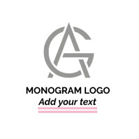 monogram logo Template | PosterMyWall