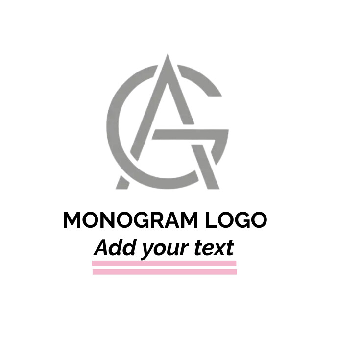 monogram LOGO Template | PosterMyWall